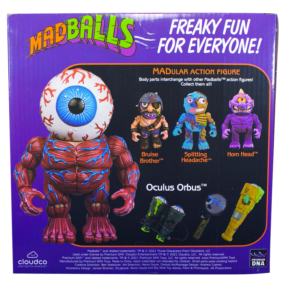 Madballs Wave 1 - Complete Set of 4 — Premium DNA Toys